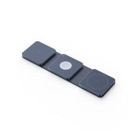 China Foldable Wireless Charger with Aluminum Frame and Silicone Pad for Airpods and Apple Watch for sale