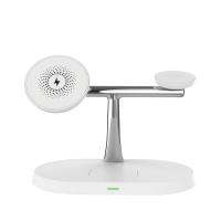 China 3-in-1 Wireless Charger For Apple Watch Earphone And Phone for sale