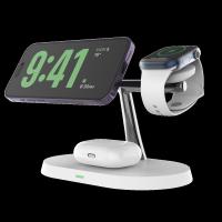 China 3-in-1 Wireless Charger For Apple Watch Earphone And Phone for sale