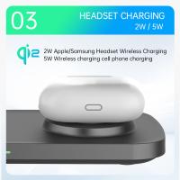 China QI2 All In 1  Magnetic 15W Fast Wireless Charger For Phone Watches Earphone for sale