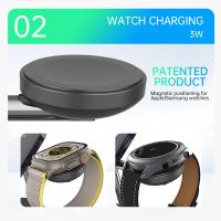 China QI2 All In 1  Magnetic 15W Fast Wireless Charger For Phone Watches Earphone for sale