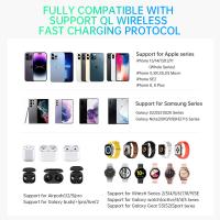 China ABS Zinc Alloy Magnetic Wireless Charger Output 5W/7.5W/10W/15W For IPhone12/13/14/15 for sale