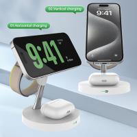 China 15W All In One Wireless Charger With Led Light 9V Input Voltage for sale