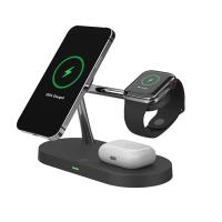 China 15W Max 4 In 1 Wireless Charger With Power Temper Lighting Full Protection for sale