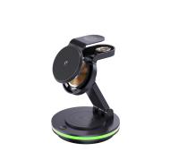 China 4-IN-1 Foldable Wireless Charger For Magnetic Enabled Phone And Headphones for sale