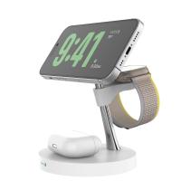 China T269D 4 In 1 Fast Magnetic Wireless Charging Station For IPhone16/15/13/14 Stand for apple samsung watches for sale