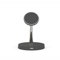 China Smart Chip All In One Wireless Charger Fast Charger 6 Saft Guarantee With 3 Gears Nigh Lamp for sale