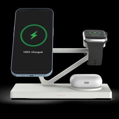 China Magnetic Wireless Charging Magnetic Charger Output 5W 7.5W 10W 15W Max Phone Output 5W 7.5W 10W 15W Size 3.9 X 3.9 X 0.4 Inches for sale