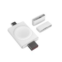 China White/Black ABS 15g Wireless Charger for Samsung and iWatch 2.5W Output High Charging Efficiency for sale
