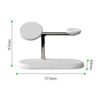 China 177*117*84mm Size Holder Wireless Charging Compatible with Phone/Earphone/Watch 9V2A Input and Compatibility for sale