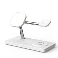 China 15W All In One Wireless Charger With Working Frequency 110-205KHz ABS Zinc Alloy for sale