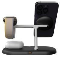 China T256 Desktop All In One Wireless Charging Station with Night Light and Touch Switch for sale