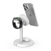 China S11 3 in 1 Magnetic Wireless Charging Stand Durable ABS PC Material for sale