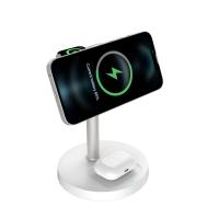 China S11 3 in 1 Magnetic Wireless Charging Stand Durable ABS PC Material for sale