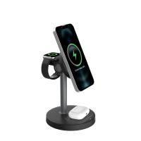 China S11 3 In 1 Wireless Charging Stand With CE/FCC/RoHS/UKCA Certificates for sale