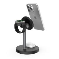 China S11 3 In 1 Wireless Charging Stand With CE/FCC/RoHS/UKCA Certificates for sale