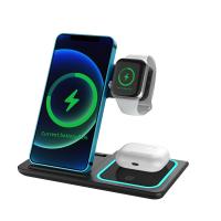 China Charging Efficiency >73% 3 In 1 Wireless Charger Plastic Acrylic Lens Material for sale