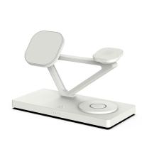 China black white 5 In 1 Wireless  Charger Abs Material Conversion efficiency greater than 75% for sale