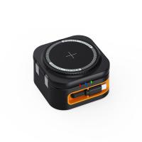 China 3 In 1 Desktop Wireless Charging 70 X 70 X 41mm 5w/7.5w/10w/15w Output 9v-3a 12v-1.5a Adapter for sale