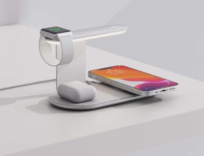 China V2206 Wireless Charger and Mobile Phone Bracket Support 5W/7.5W/10W/15W Charging for Phones and Earphones for sale