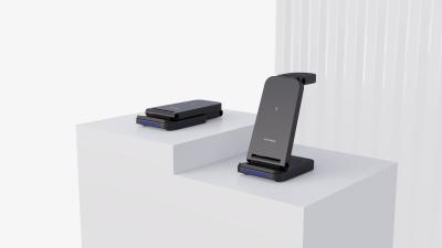 China Foldable ABS Metal S90 Mobile Phone Charger with Light for Apple and Samsung Products 9V-2A 5V-3A for sale