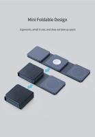 China 2025 New 3 In 1 Wireless Fast Charger Mobile Phone Foldable Support Apple And Samsung Charging for sale