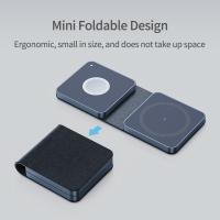 China X8 15W/10W Foldable Wireless Charger for Apple and Samsung Mobile Phones for sale