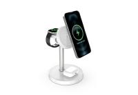 China 2025 New S11 Magnetic Wireless Fast Charger Mobile Phone Charging Apple And Samsung Phone Bracket for sale