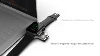 China 2025 New T304-A Zinc Wireless Charger Support Charging Apple And Samsung Products Dual Interface Watch Charger for sale