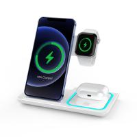 China X455 2W Wireless Fast Charger for Mobile Phone Charging Compatible with Apple and Samsung Magnetic Stand for sale