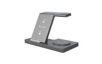 China T258 New Wholesale Wireless Fast Charger Iphone Wireless Charger Samsung Phones Charger 15w 10w 7.5w 5w Magnetic Wireless Charger With Night Light for sale