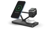 China T216 Multifunctional 3 in 1 Fast Charging Wireless Charger with Night Light for Apple and Samsung for sale