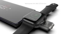 China T304-S Samsung Watch Charger , Dual Plug 2 In 1 Watch Charger 3W Charger for sale
