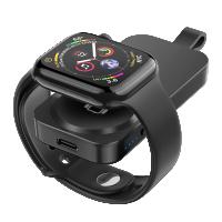 China ABS PC Material X550 Latest Wireless Fast Charger for Apple Watch and 1000mAh Mini Power Bank for sale