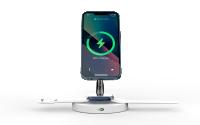 China Wholesale Price T269 Apple Wirelesss Fast Charger ABS+Zine Alloy Charger for sale