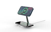 China Wholesale Price T269 Apple Wirelesss Fast Charger ABS+Zine Alloy Charger for sale