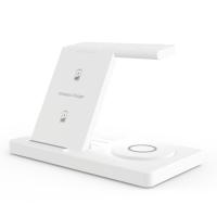 China QI Magnetic T258 Wireless Charger 15W Foldable Charger For IPhone And Samsung for sale