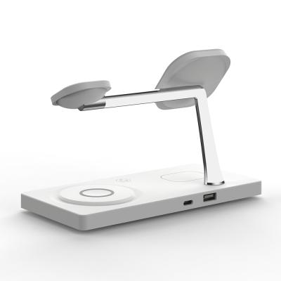 China T218 Stand Charger Magnetic Wireless Charger Multifunctional Watch Stand for sale