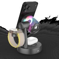 China High Performance Bluetooth Speaker and All in one Wireless Charger Combo with Qi2.2 Certificate for sale