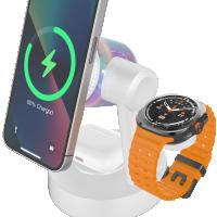 China Qi2.2 Certified All In One Wireless Charger with High Performance Bluetooth 5.2 Speaker for sale