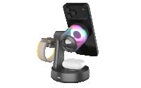 China 25W Wireless Charger With Speaker Supports IPhone And Samsung for sale