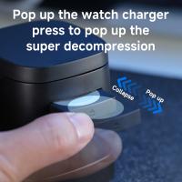 China 15W Metal-Looking Foldable Wireless Charger For Portable Wireless Fast Charging for sale