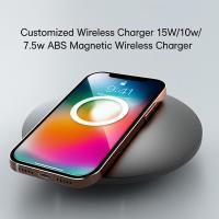 China Customized 3-in-1 Magnetic Wireless Charger with 15W Fast Charging and ABS Material for sale