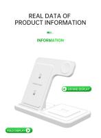 China All In One Wireless Charger with Magnetic Technology Qi Standard Compatibility and ABS Material for sale