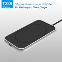 China All In One Wireless Charger with Magnetic Technology Qi Standard Compatibility and ABS Material for sale