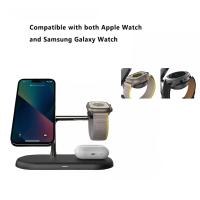 China Multifunctional Wireless Charger manufacturer NEW product ABS+Zinc Alloy desgin for sale
