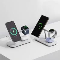China QI2 Magnetic Wireless Charger 3 in 1 universal qi2 all in one wireless charger factory for sale