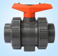 China GF 375 Ball Valve PVC-U/EPDM ASTM D20 D32 Certified – Corrosion-Resistant Industrial Valve for Chemical & Water Systems – Unique GF Piping Solution for sale