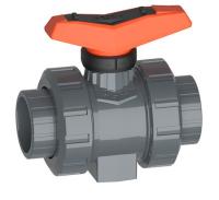 China GF 375 Ball Valve PVC-U/EPDM ASTM D20 D32 Certified – Corrosion-Resistant Industrial Valve for Chemical & Water Systems – Unique GF Piping Solution for sale
