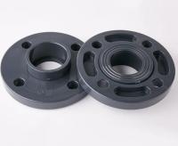 China GF 317 Type PVC-U Diaphragm Valve Body DN50 with PVC-U Loose Flange – Industrial Fluid Control Component for 317 Series Valves for sale